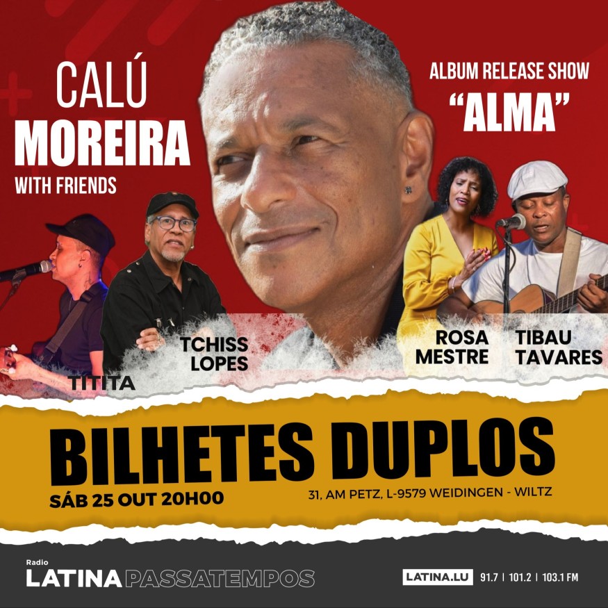 GANHE BILHETES - Calú Moreira - Radio Latina